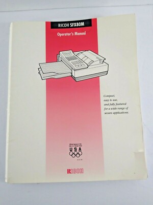 Fax Machines - Instructions Manual