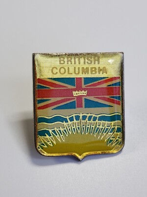 British Columbia Flag Travel Souvenir Lapel Pin Canada | eBay