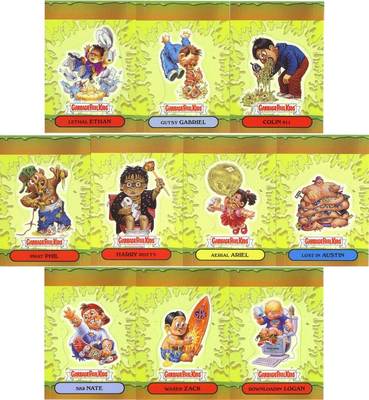 GARBAGE PAIL KIDS ANS3 COMPLETE 10-CARD POP-UP SET 2004 ALL-NEW SERIES ...