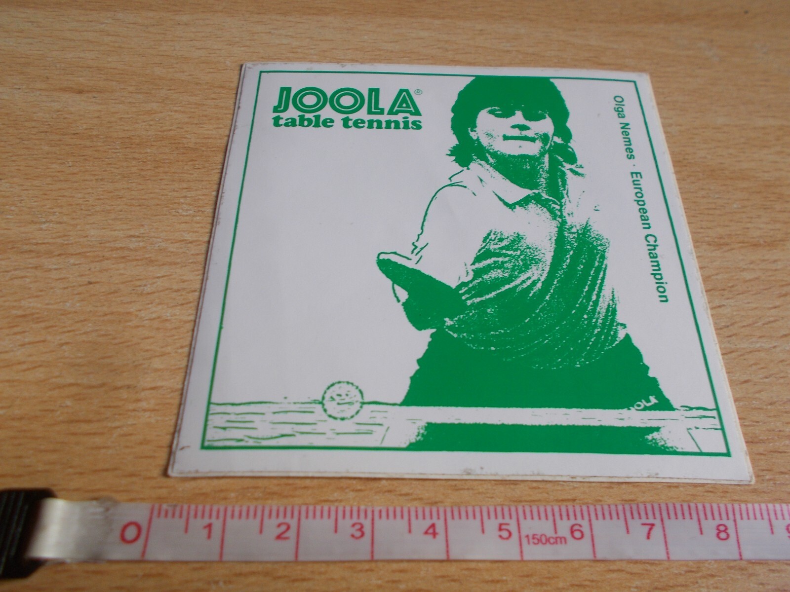Sticker Tennis de Table - Joola - Olga Nemes | eBay