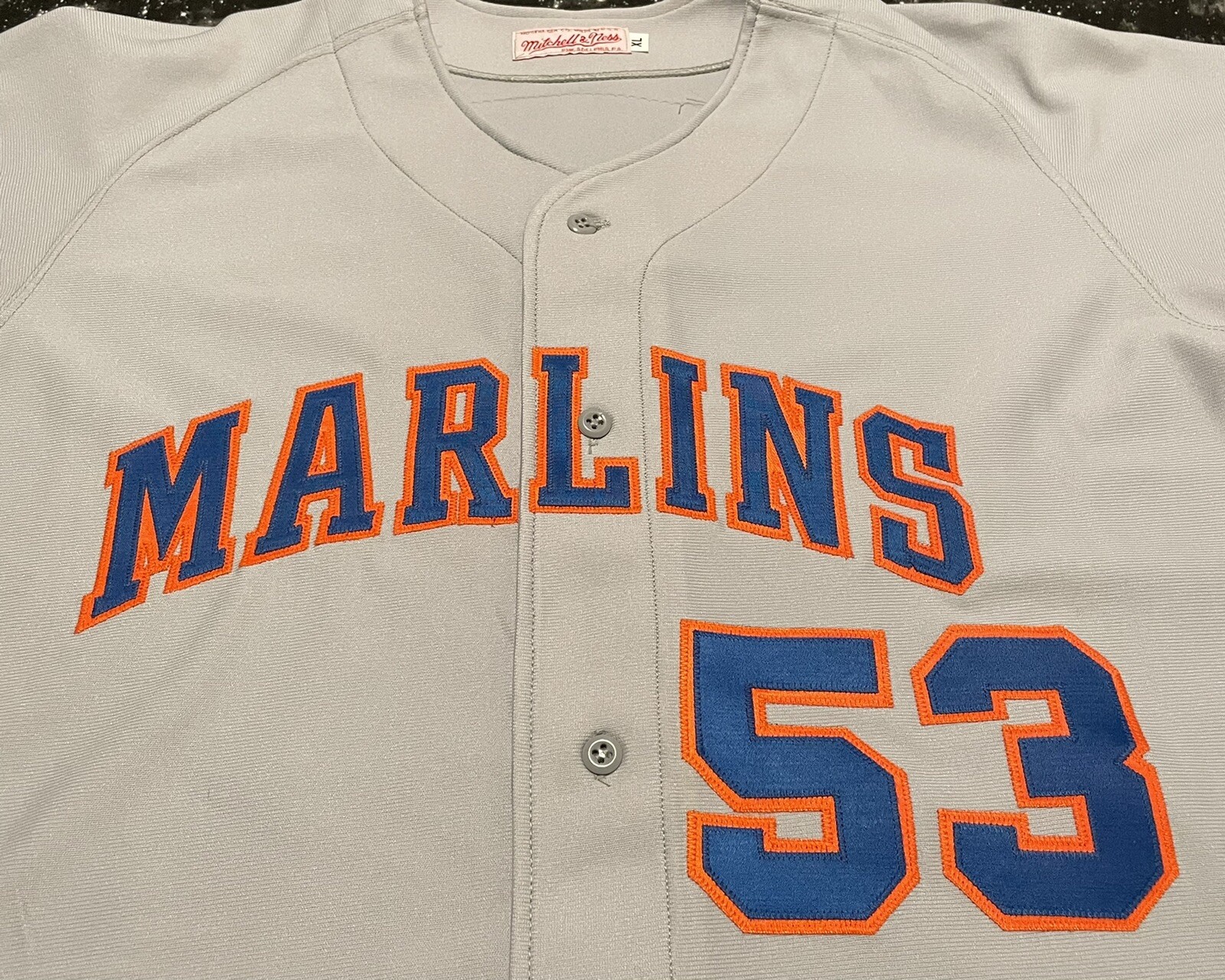 Authentic Mitchell & Ness 2002 TBTC Florida Marlins Nate Teut Jersey | eBay