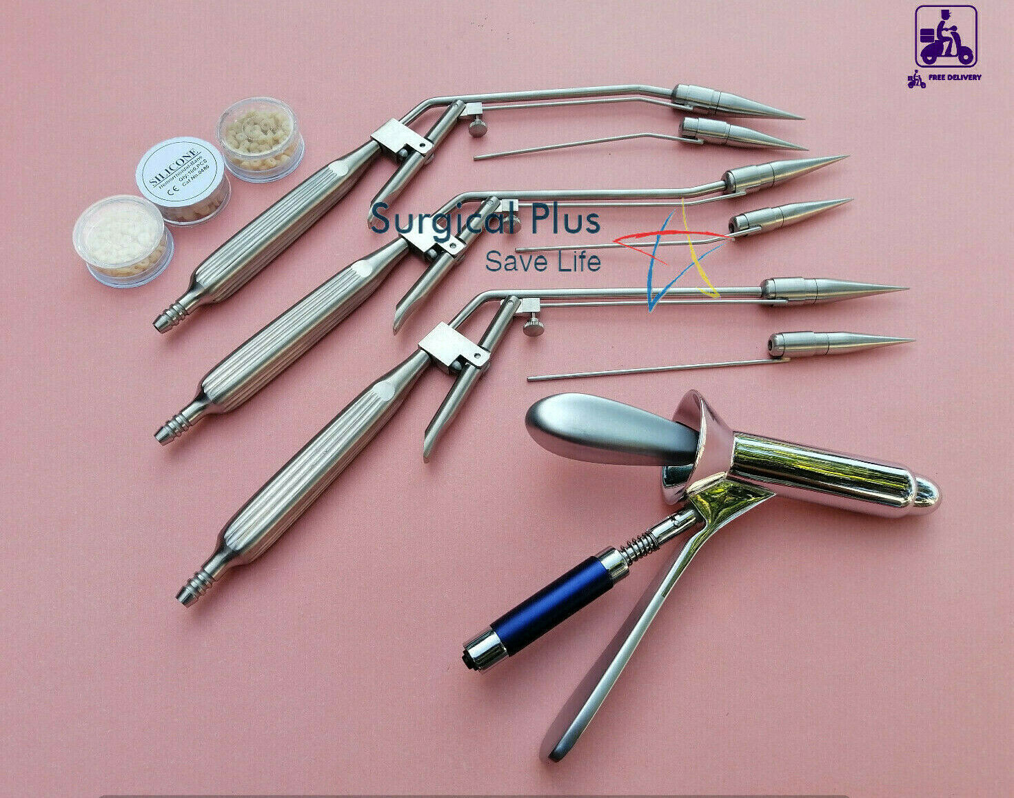 Hemorrhoid Suction Ligature & Rubber Band & Proctoscope Light Source | eBay