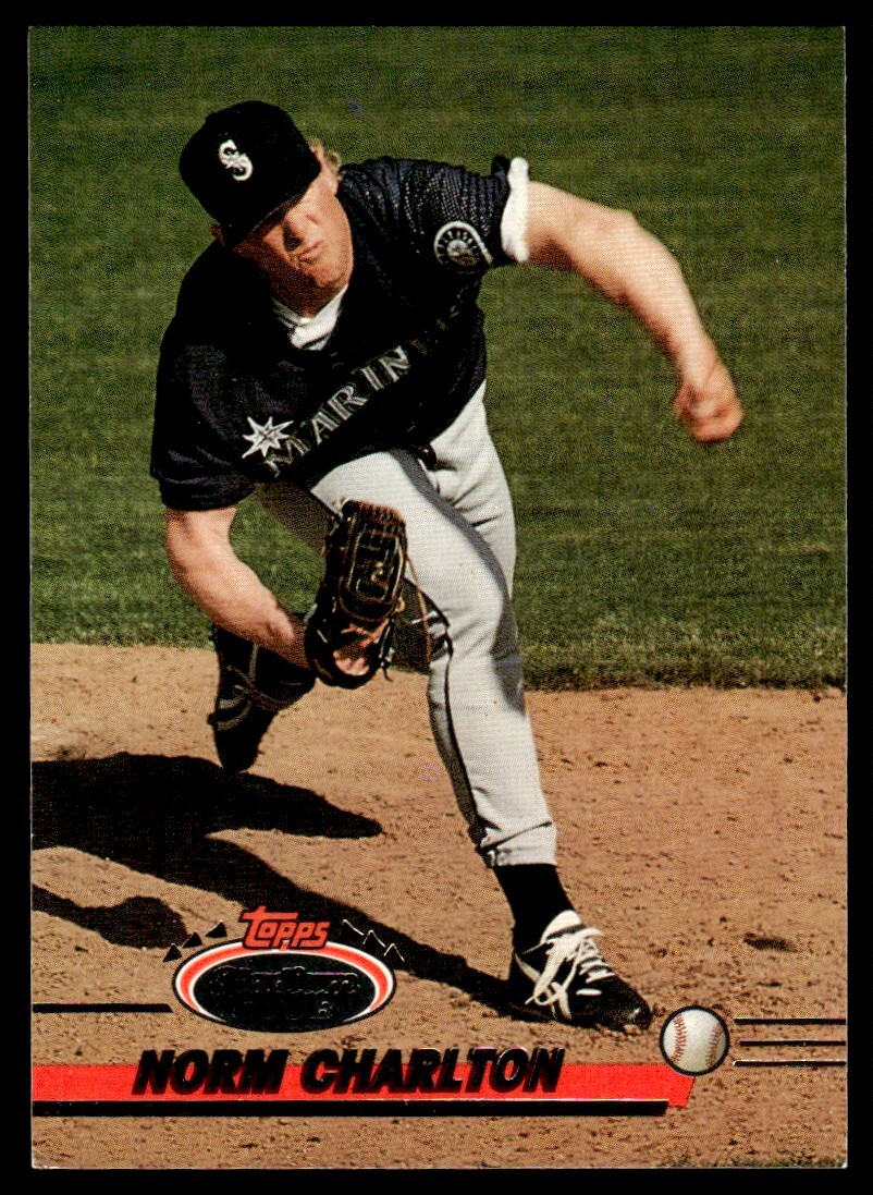 1993 Stadium Club Norm Charlton Seattle Mariners #659 16893 | eBay