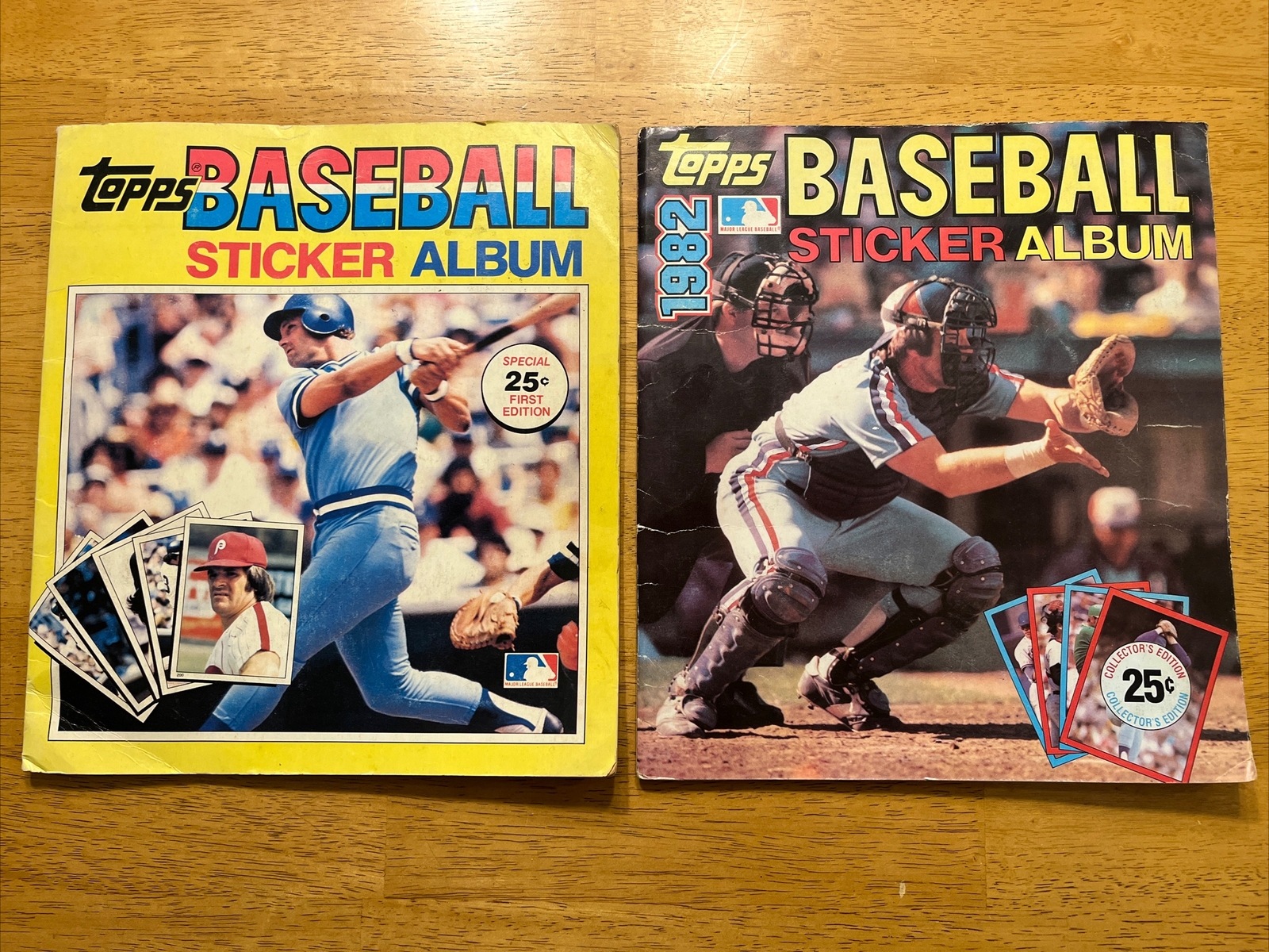1981 & 1982 Topps Baseball Sticker Yearbooks - Complete Set in album 🔥🔥 ...