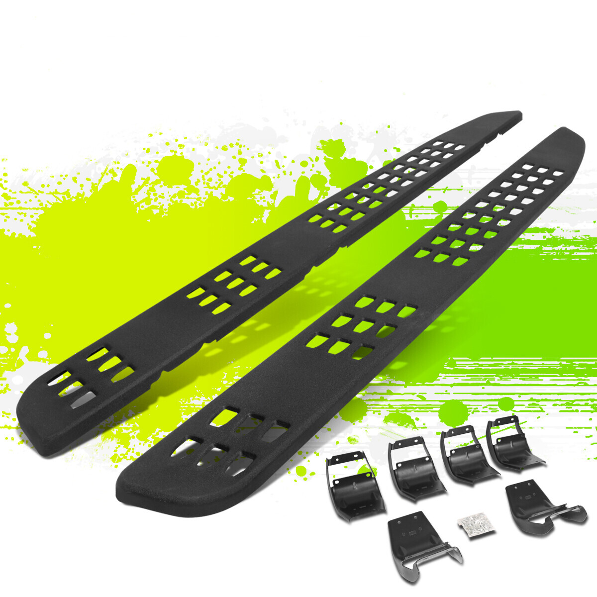 7.25" OE Raptor Style Step Nerf Bar Running Boards for Ford F150 Crew ...