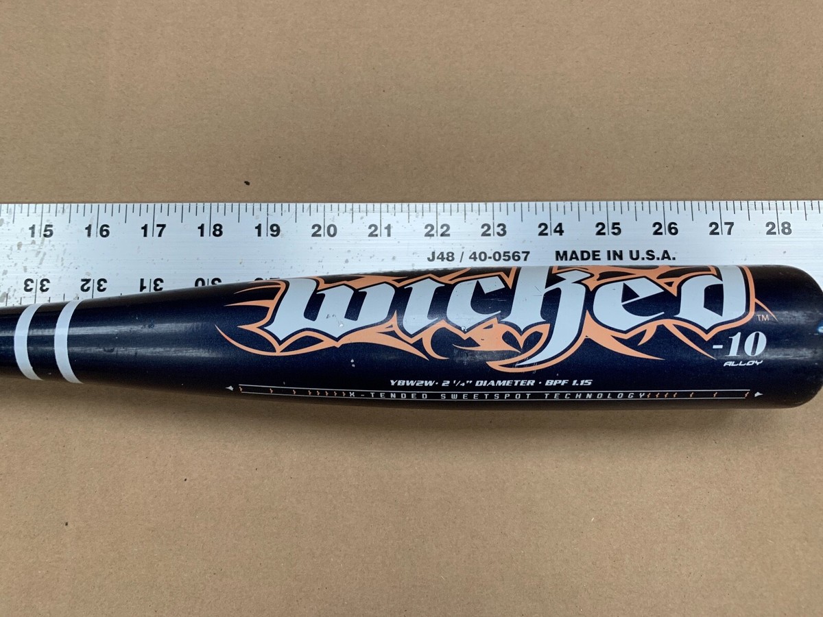 Wicked Orange And Black Bats