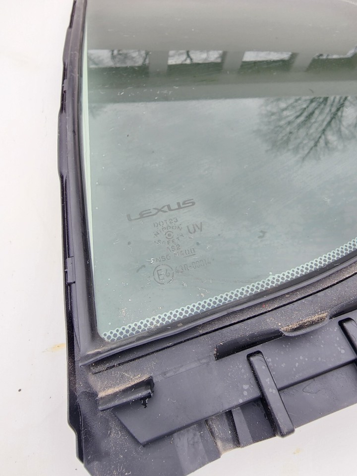 2013-2020 LEXUS GS350 REAR RIGHT DRIVER SIDE VENT WINDOW GLASS 68188 ...