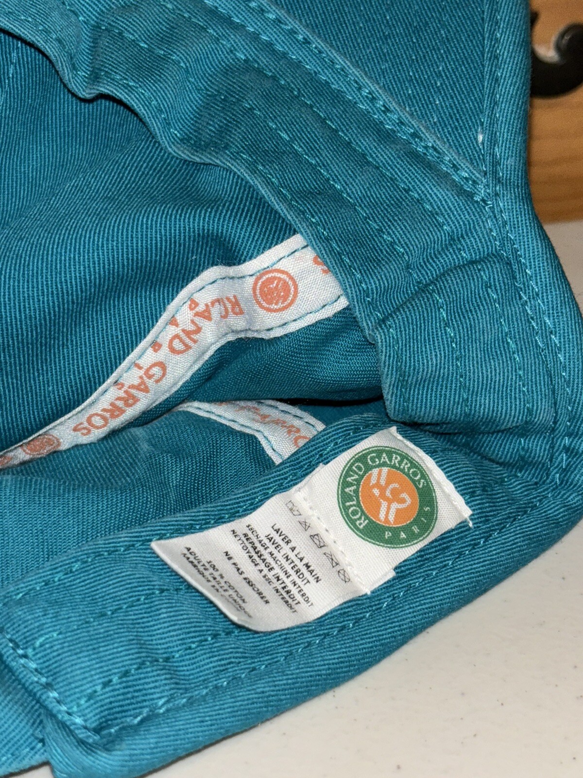 ROLAND GARROS PARIS LOGO HAT TENNIS CAP ADJUSTABLE FR… - Gem