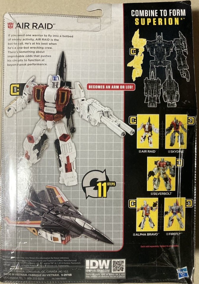 Hasbro Transformers Combiner Wars Air Raid Superion Aerialbot Figure | eBay