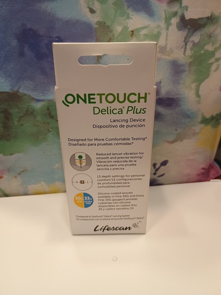 OneTouch Delica Plus Lancing Device with 10 Lancets. Exp. 2026. | eBay