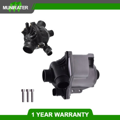 Water Pump Kit Thermostat 11517588885 Fit For 2011-2014 BMW 740i X3 X5 ...