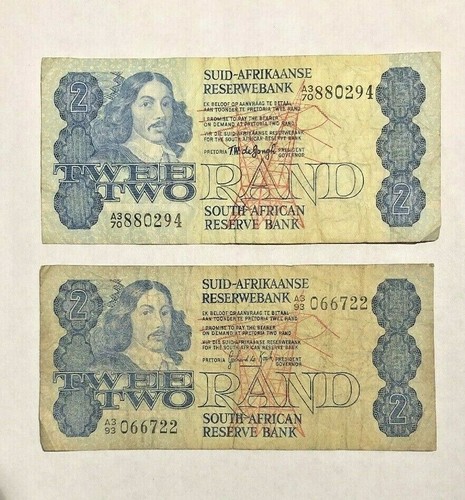 Suid Afrikaanse Reserwebank Twee Two 2 Rand Qty 2 | eBay