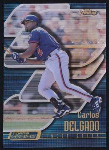 2001 Topps Fusion Carlos Delgado #32 BASEBALL Toronto Blue Jays | eBay