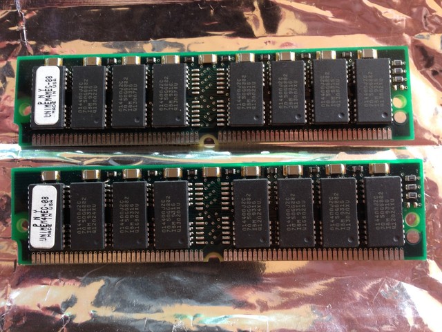 PNY 4MB DRAM Memory Module Non-ECC DRAM 72-pins SIMMS Mfr P/N ...