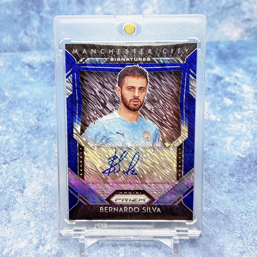 【Bernardo Silva】Soccer Autograph Cards Manchester City 2020-21 PANINI ...