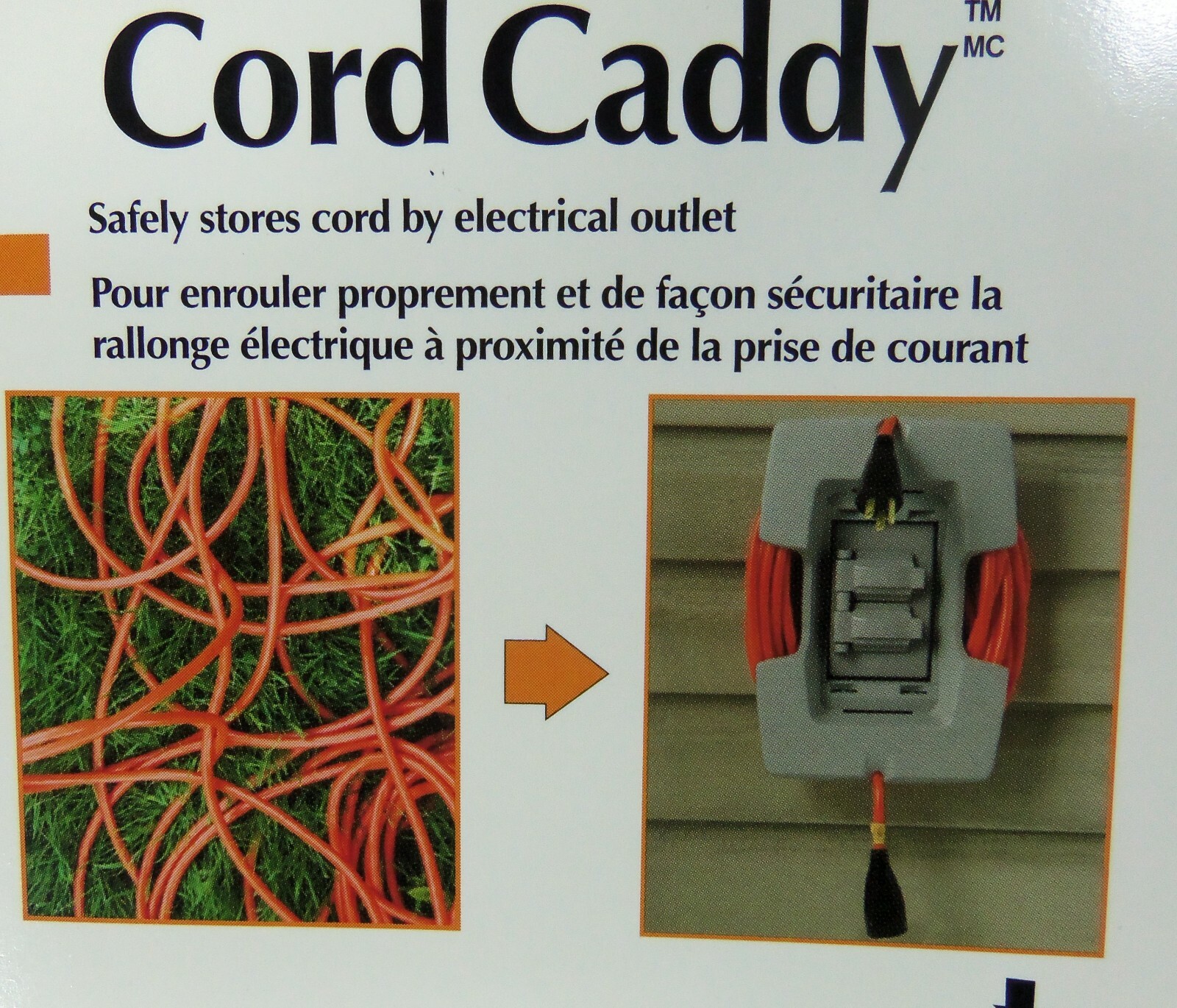 Woods Wall Support Cord Caddy 47721 Set of 2 | eBay