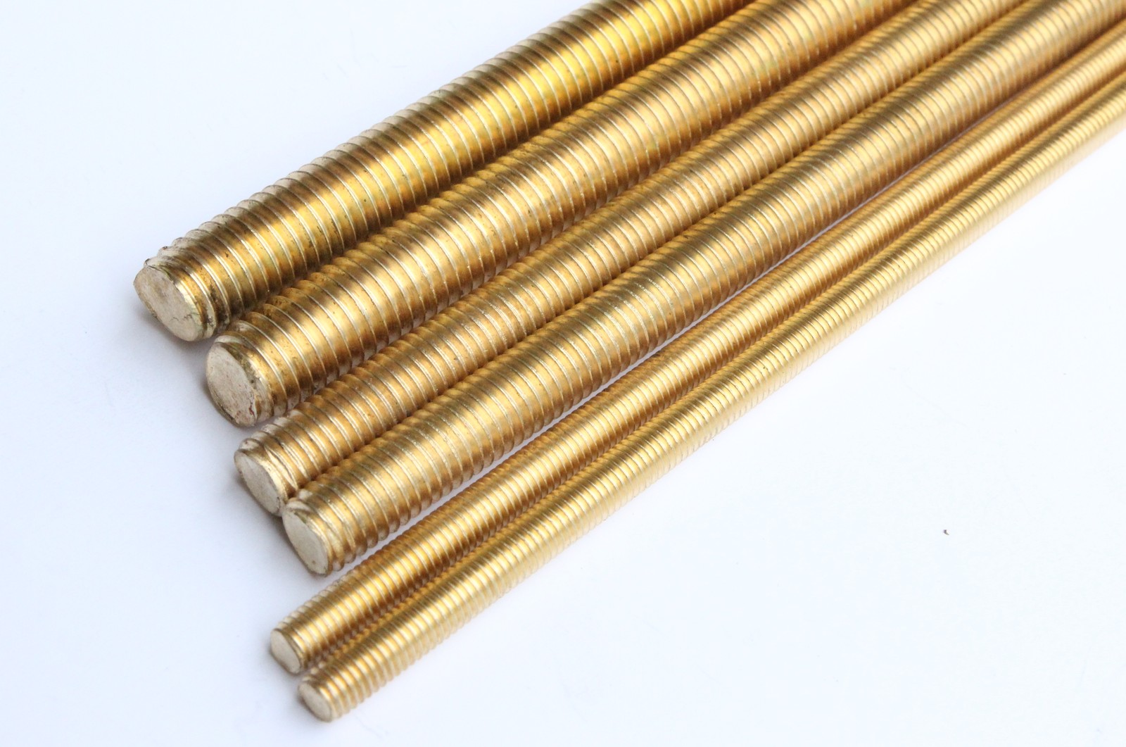 1 Mtr Long SOLID BRASS Threaded Allthread STUDDING M3 M4 M5 M6 M8 M10 ...