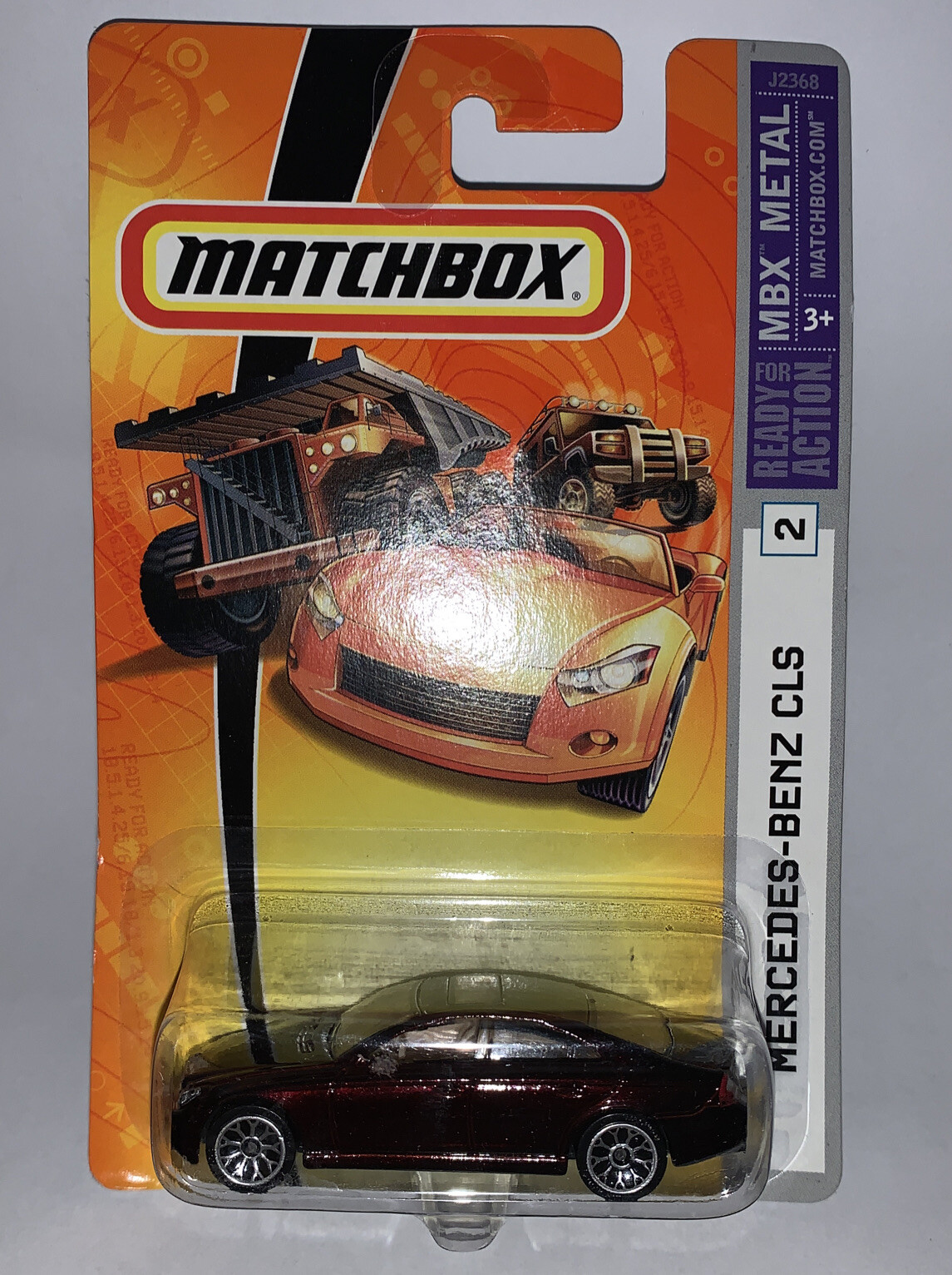 Matchbox MBX Metal (2007) Mercedes-Benz CLS Red Toy Car #2 | eBay