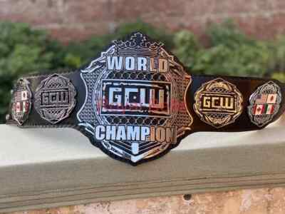 GCW World Championship Title Belt Adult Size 4mm Zinc | eBay
