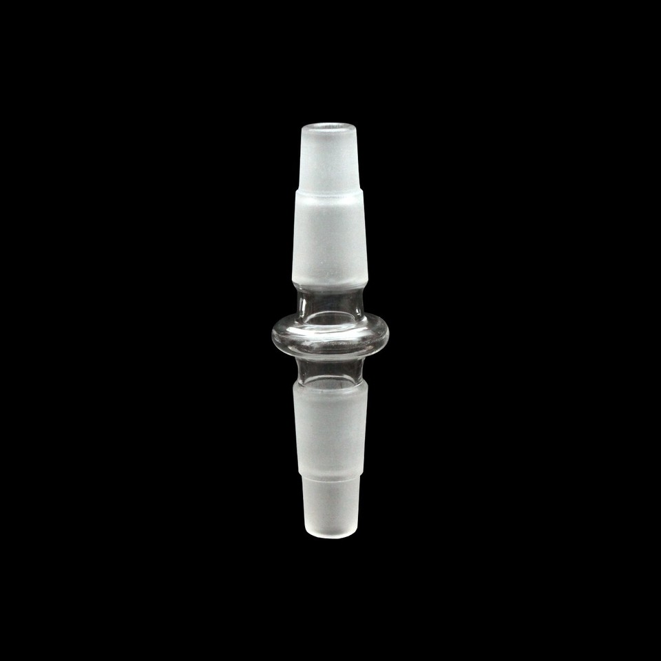 Universal Male Glass Adapter Extender | 18mm and 14mm to 18mm and 14mm ...