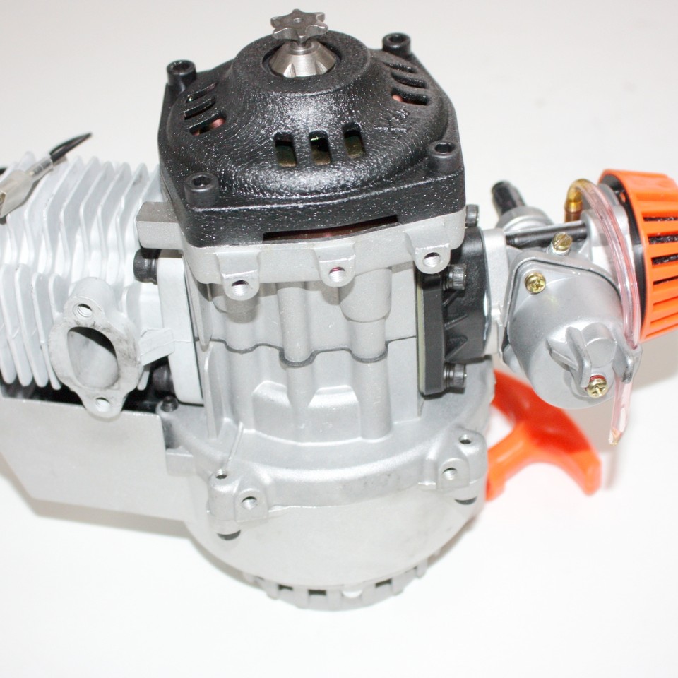 49cc 2 stroke Pull Start Engine Motor Mini Pocket Rocket PIT Quad Dirt ...