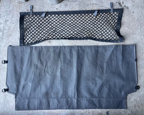 1999/04 Grand Vitara Tracker Trunk Cargo Cover SOFT Cloth GREY w/ net ...