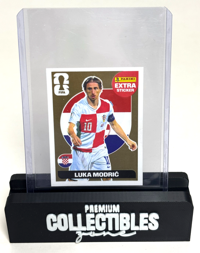 2026 FIFA WC USA 2026 Panini #06 LUKA MODRIC Croatia STICKER EXTRA Gold ...