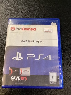 WWE 2K15 (Sony PlayStation 4, 2014) Disc Only 710425474316| eBay