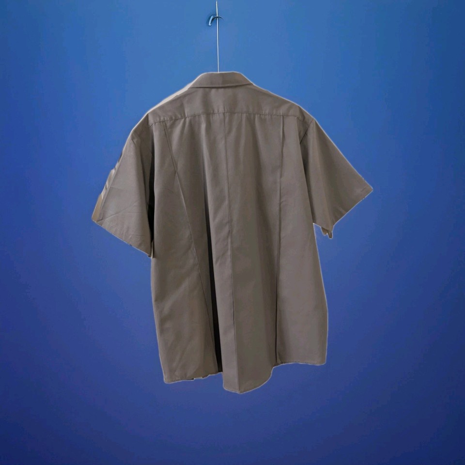 Horace Small NEW Men's Grey Short Sleeve Uniform Shirt Size 18 = XXL | eBay