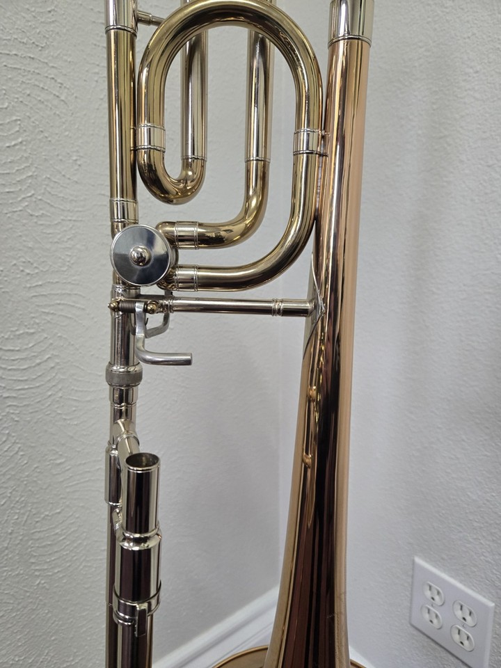 Conn Artist Symphony 88H Tenor Trombone, F Attachment, Rose-Gold Brass ...