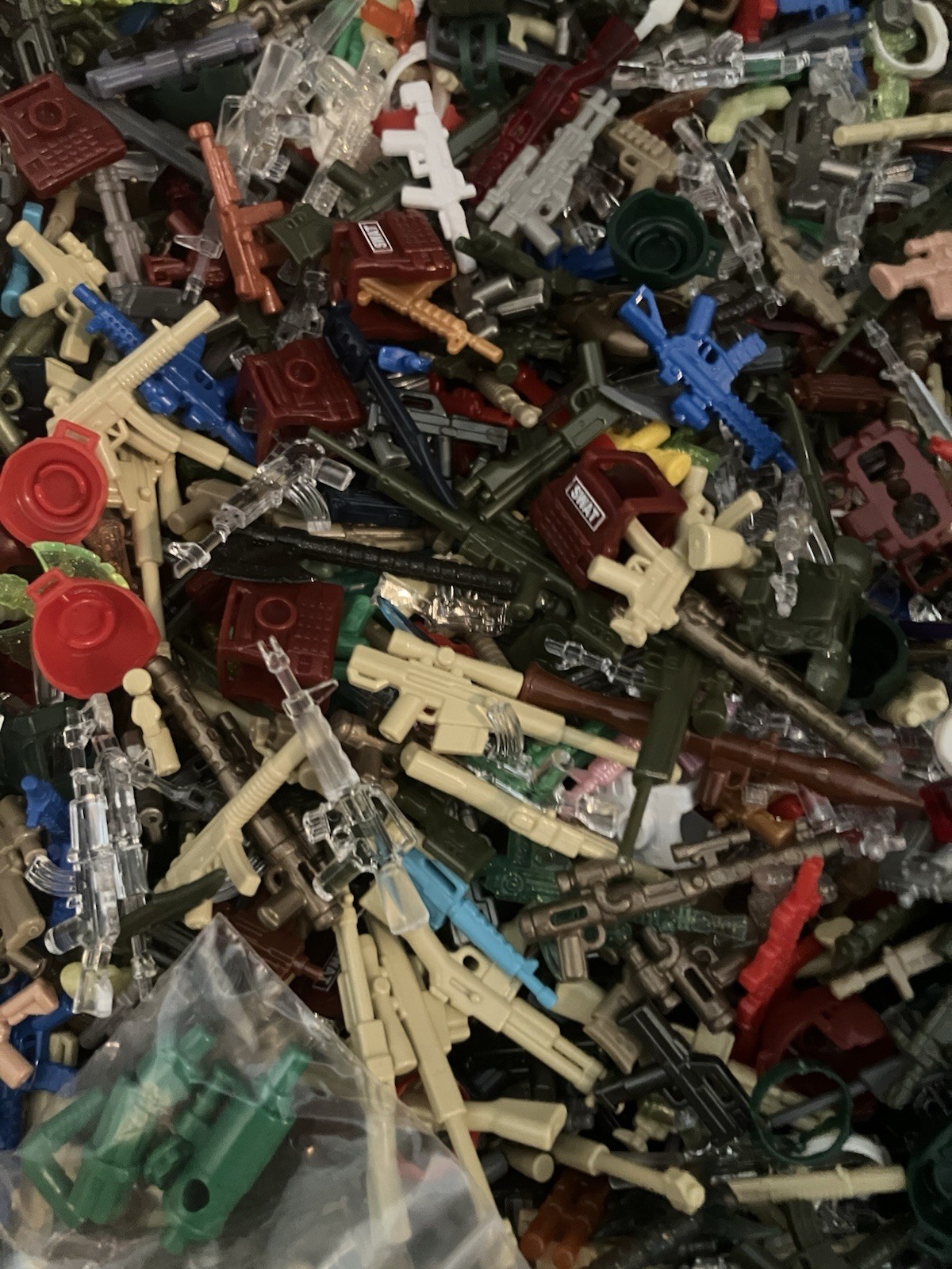 Military Weapons Made For Lego Minifigures Bulk Lot Of 50 Rifle, Pistol ...
