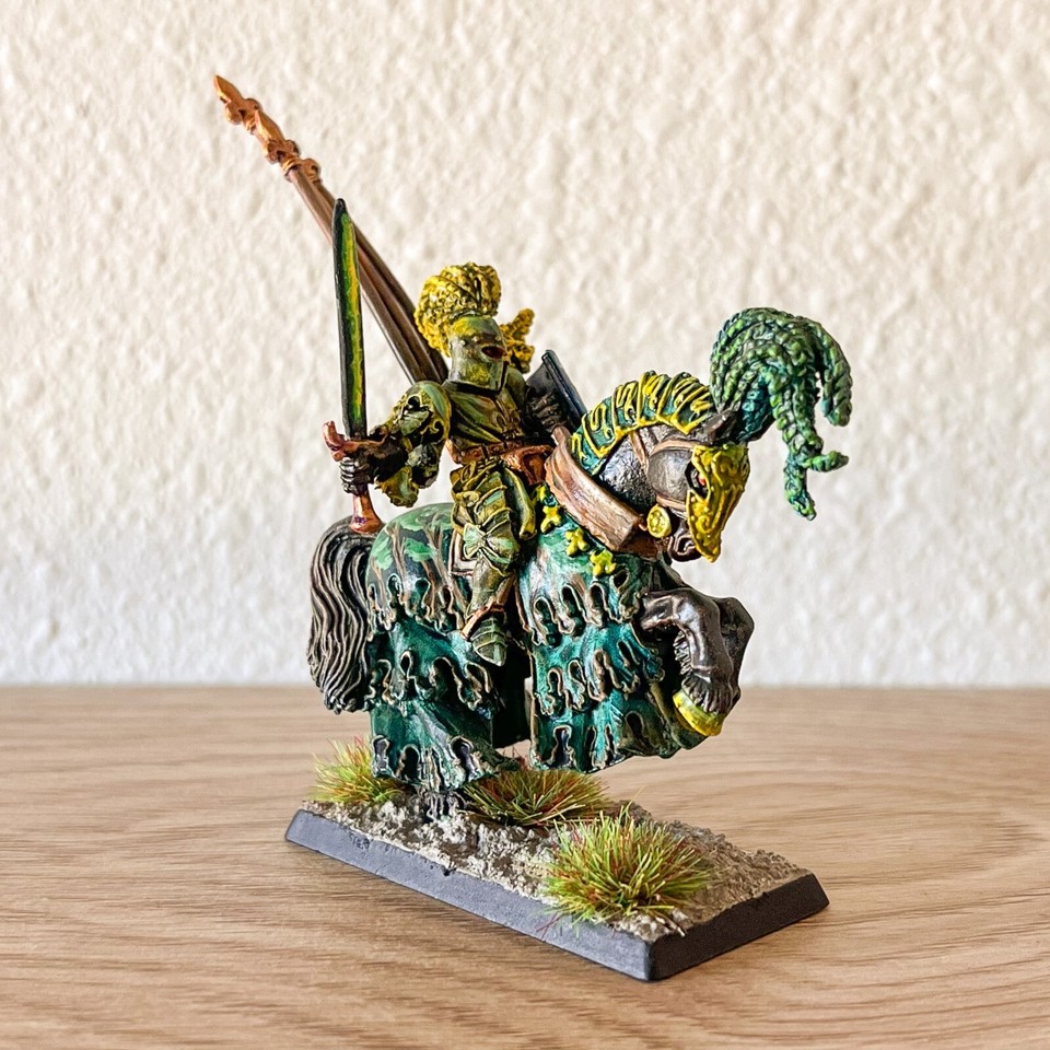 Warhammer Fantasy Battles - Painted Bretonnia Army - BoxedUp (215) | eBay