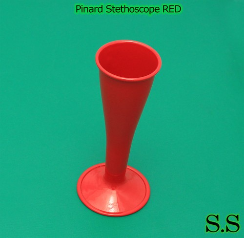 Pinard Fetal Stethoscope Plastic Red Color Surgical OB GYN Instruments ...