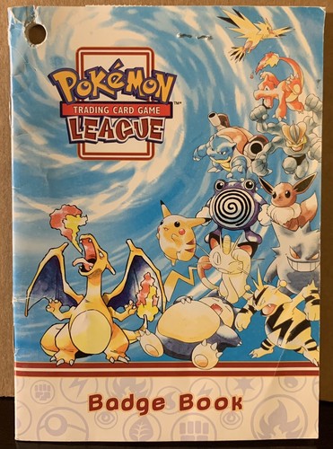Pokémon Trading Card Game BADGE BOOK TCG | eBay