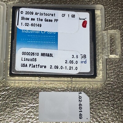 ARISTOCRAT Show Me The Game MK7 SOFTWARE Slot machine game MK7 software ...