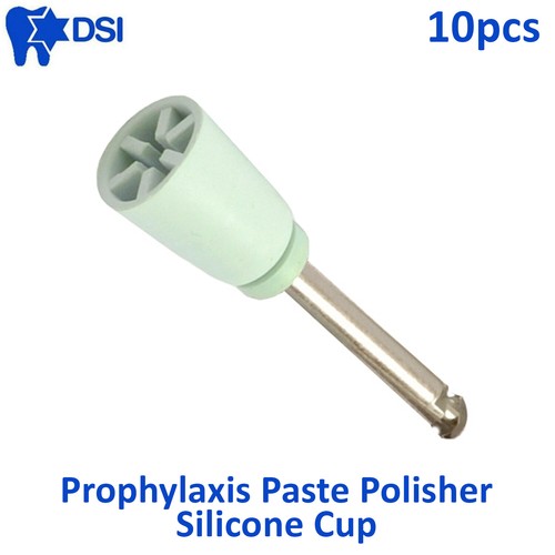 10x DSI Dental Silicone Cleaning Cups Teeth Tooth Polishing Prophylaxis ...