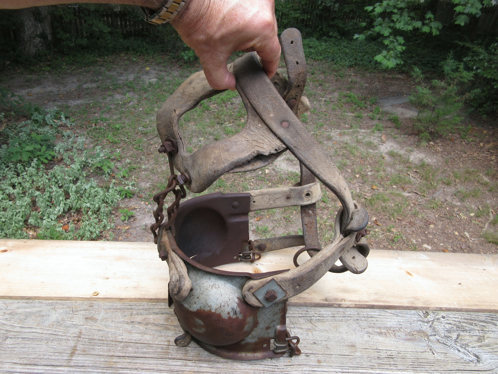 Vintage Bull Blinders Ox Blinders Western Rodeo Decor Metal & Leather ...