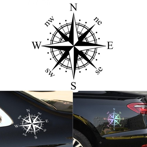 Laser Vinyl Compass Decal Scratch Sticker for Jeep Car Truck Bumper ...