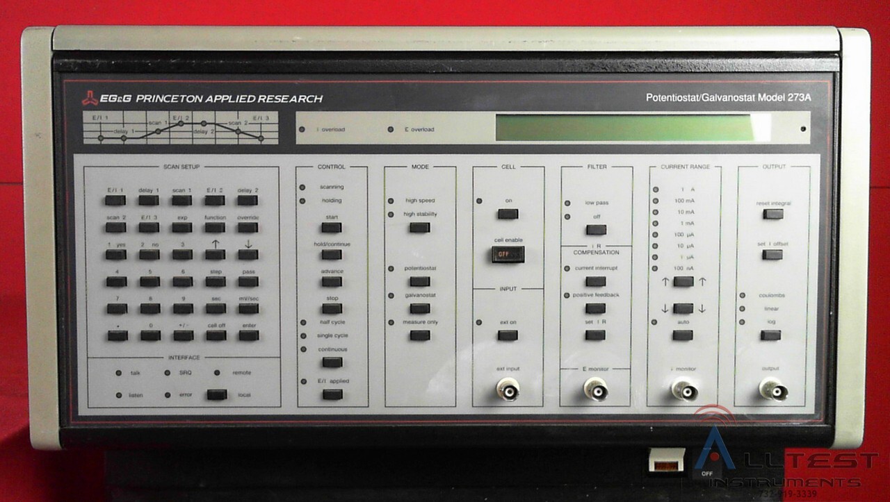 EG&G/PAR 273A Potentiostat / Galvanstat | eBay