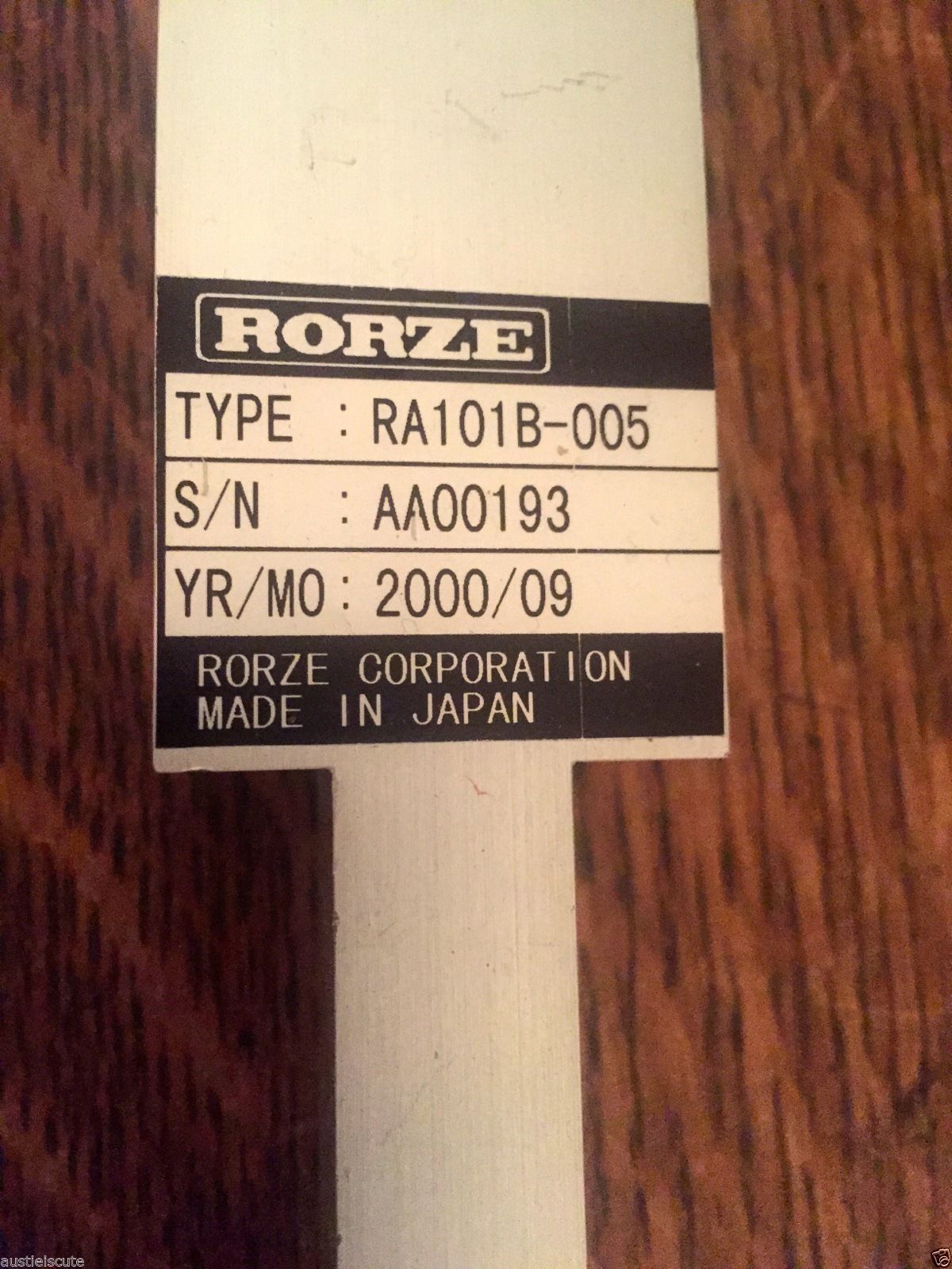 RORZE RA101B-005 Wafer Robot Assembly Aligner Alignment 100 to 200mm | eBay