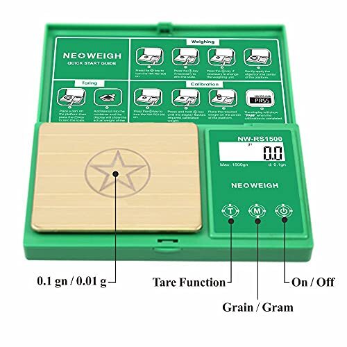 Reloading Scale Powder Scale for Reloading 1500 grains x 0.1 gn Digital ...