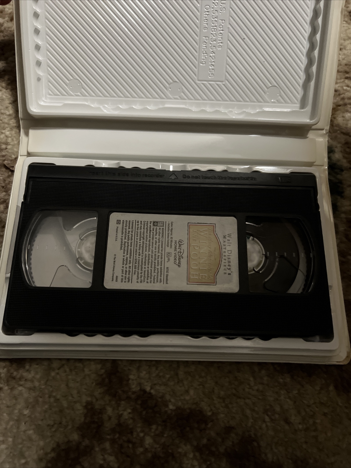 THE MANY ADVENTURES OF WINNIE THE POOH Disney DEMO TAPE Screener VHS ...