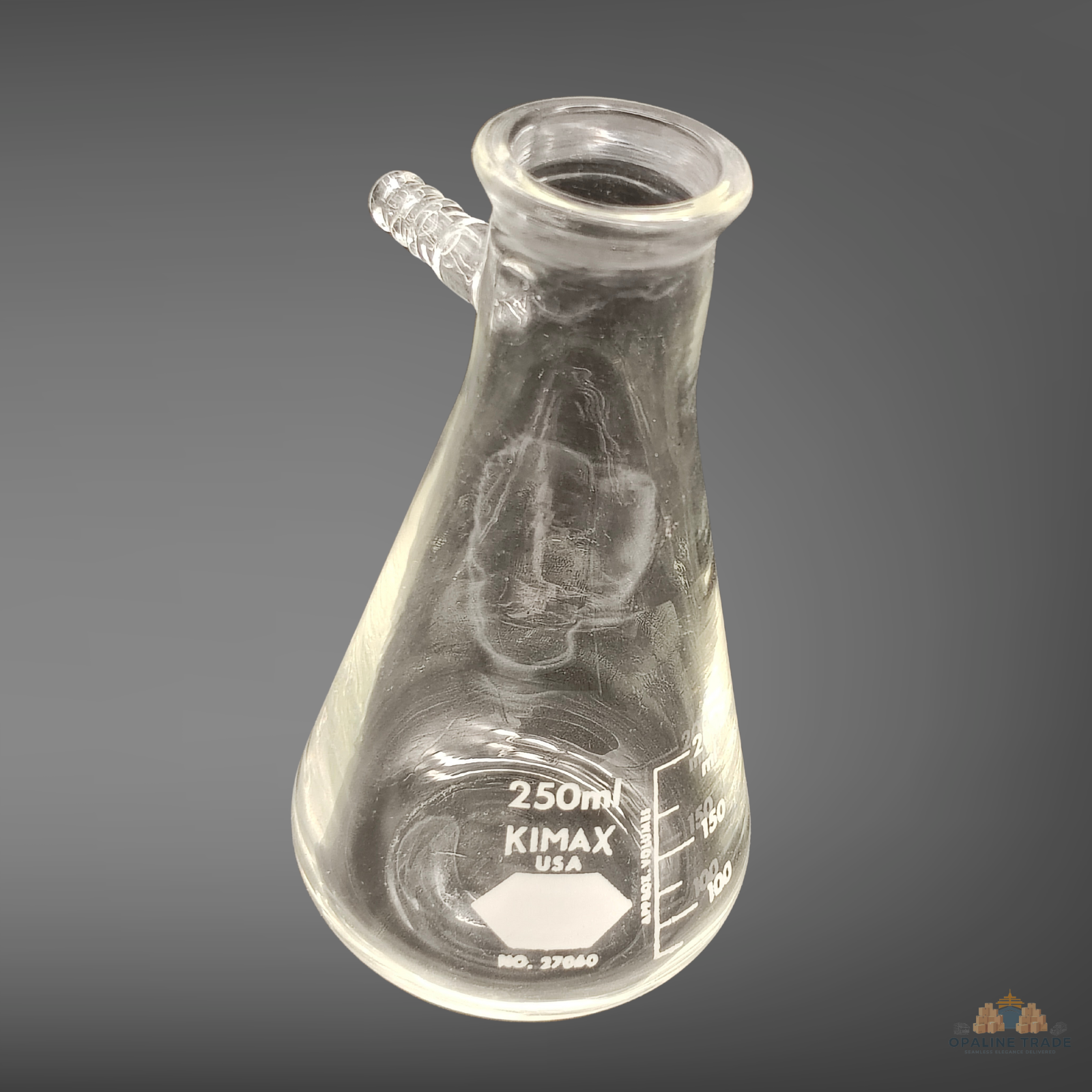 KIMBLE KIMAX Graduated Filter Flask, Glass Side Arm, 250 mL ...