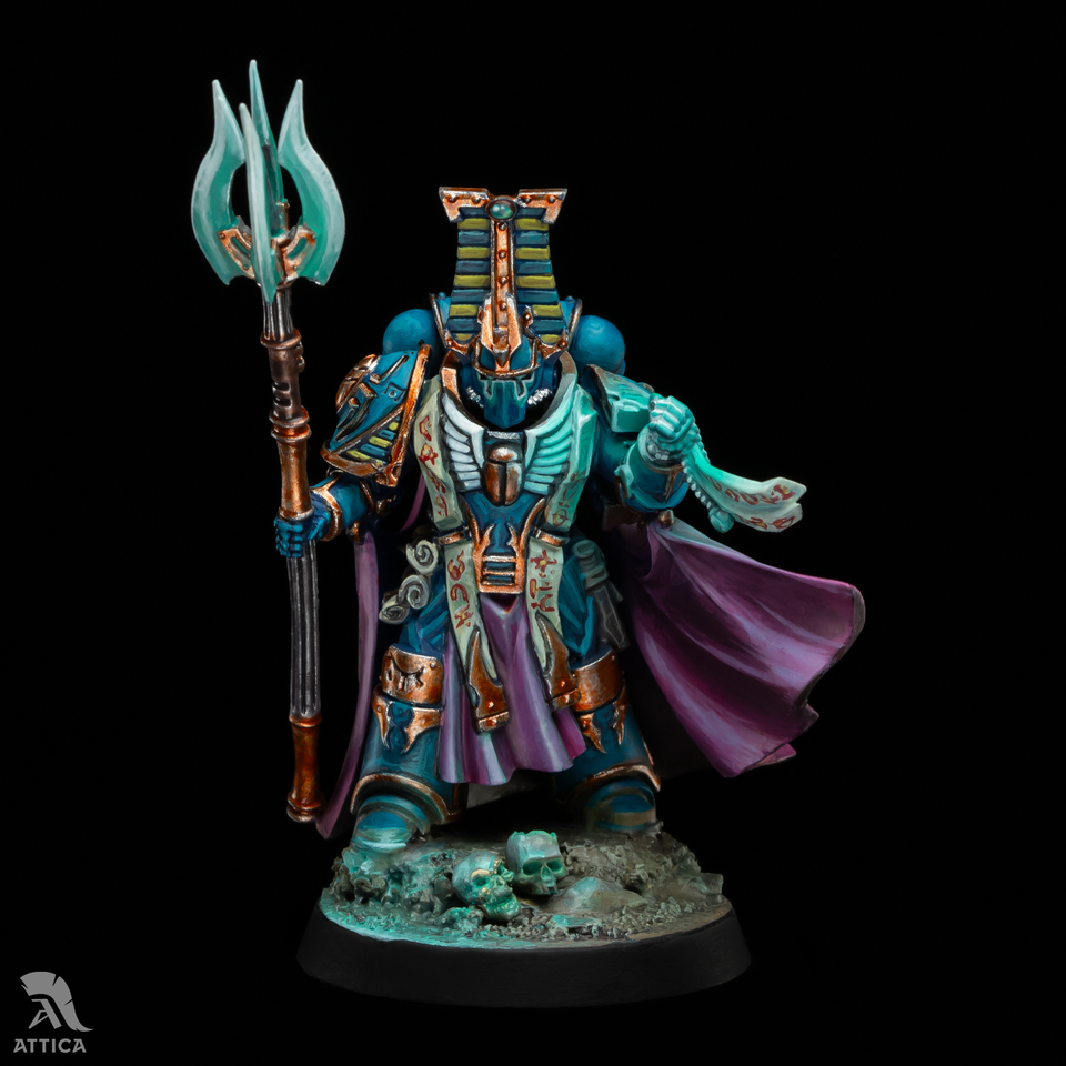 Thousand Sons – Librarian Consul painted figure Horus Heresy Pre-Sale ...
