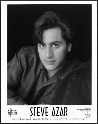 Steve Azar Original 1990s Agency Promo Photo Country Music New Age | eBay