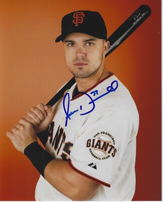 ADAM DUVALL Signed 8 x 10 Photo SAN FRANCISCO GIANTS Baseball Free ...