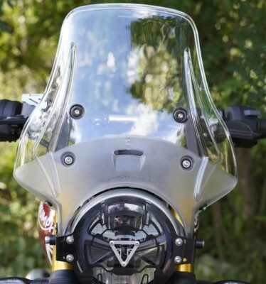 Windshield (Clear) Fit for TRIUMPH SCRAMBLER 400 X | eBay
