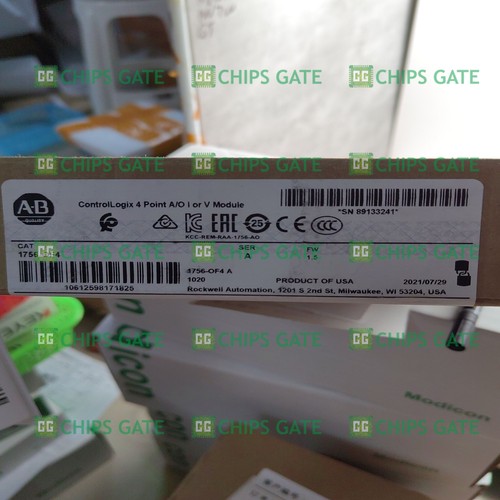 **Real US Stock** NEW Factory Sealed AB 1756-OF4 4 Pt A/O I or V Module ...