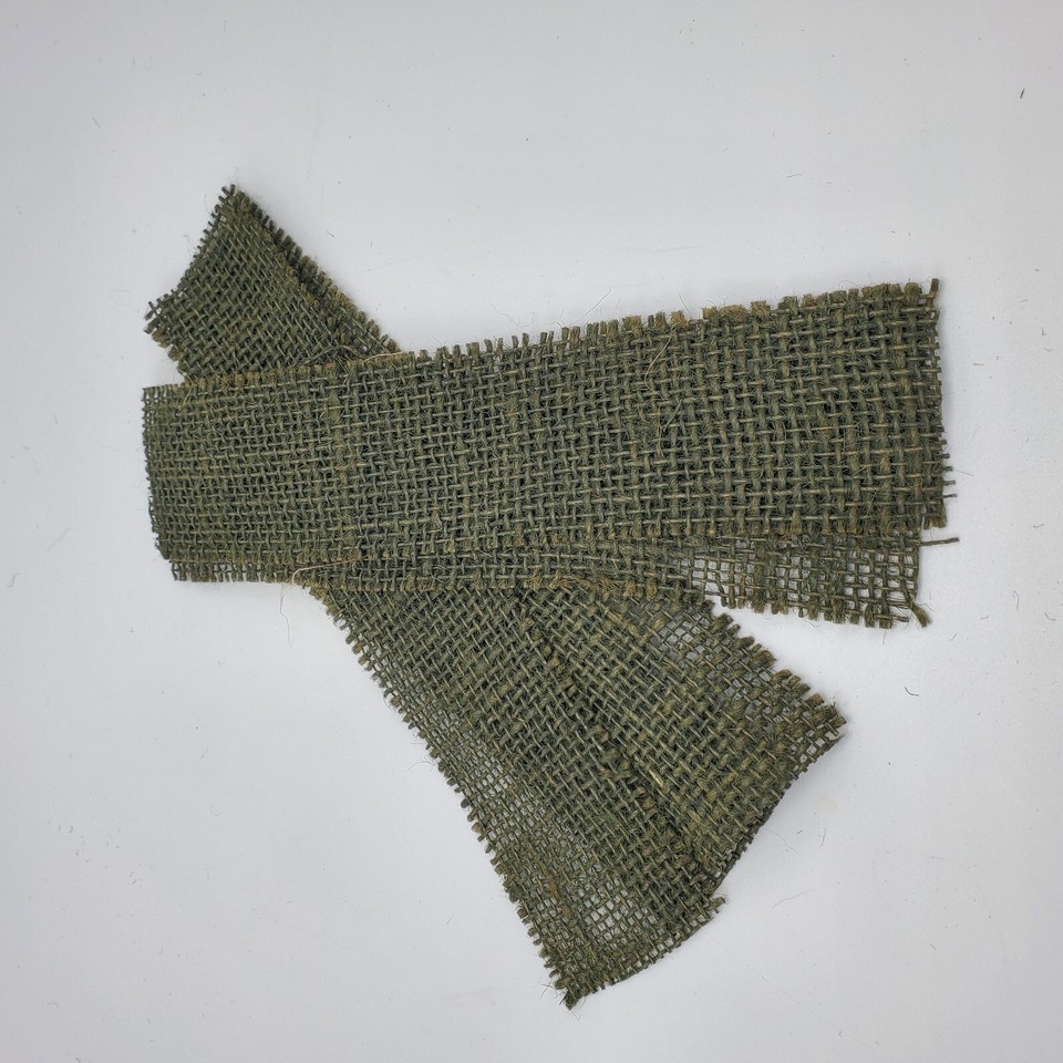 12 pcs 9 Inch WW2 British US Helmet Scrim Green Brown 9 Feet Total Free ...