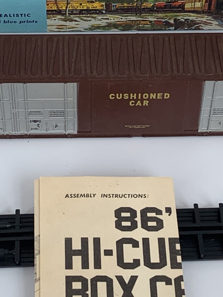 Ho Scale 86' Hi Cube Double Door Box Car PRR, Pennsylvania, Used | eBay